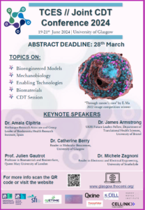 TCES 2024 – University of Glasgow, 19th-21st June – Tissue and Cell ...